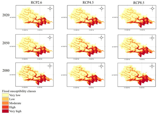 Spatial Prediction of Current and Future Flood Susceptibility ...