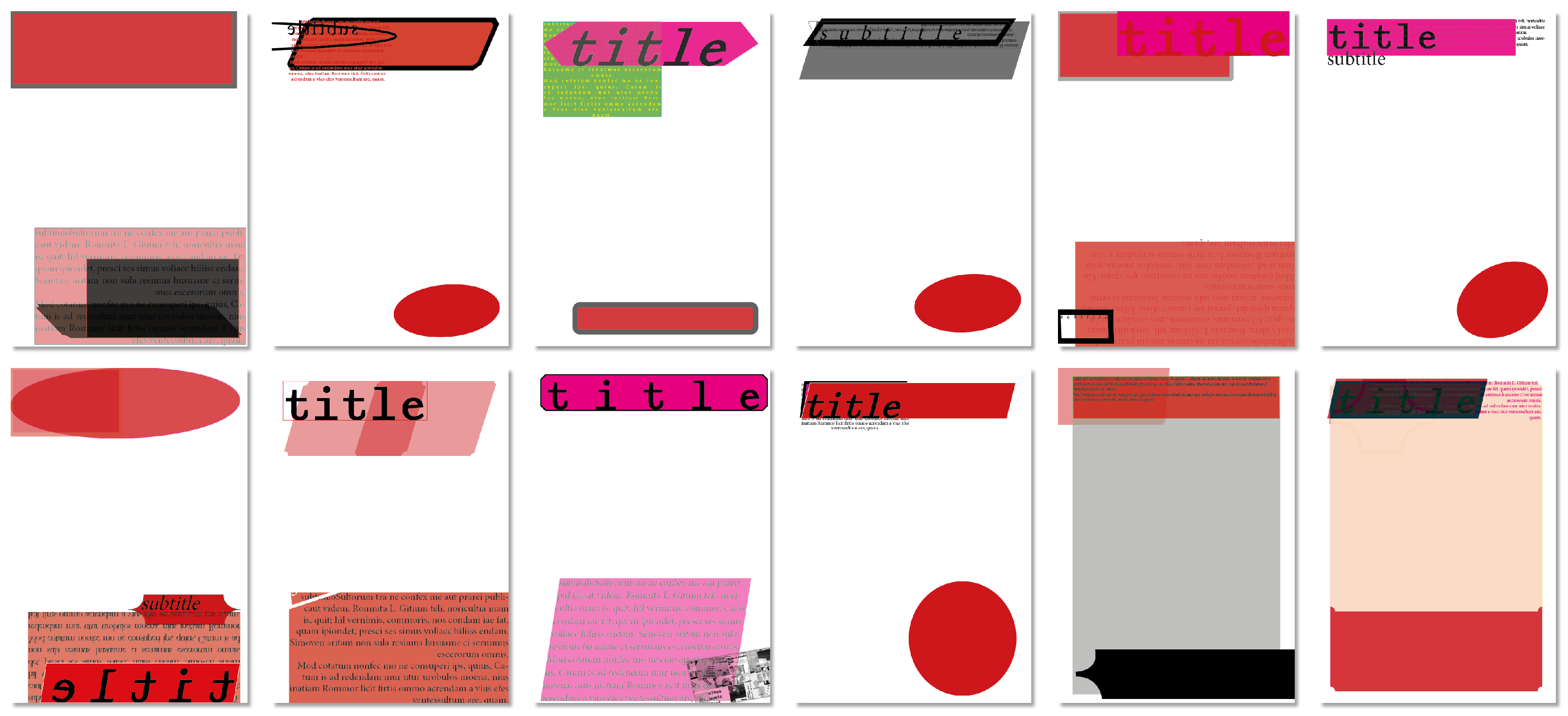 EvoDesigner: Evolving Poster Layouts
