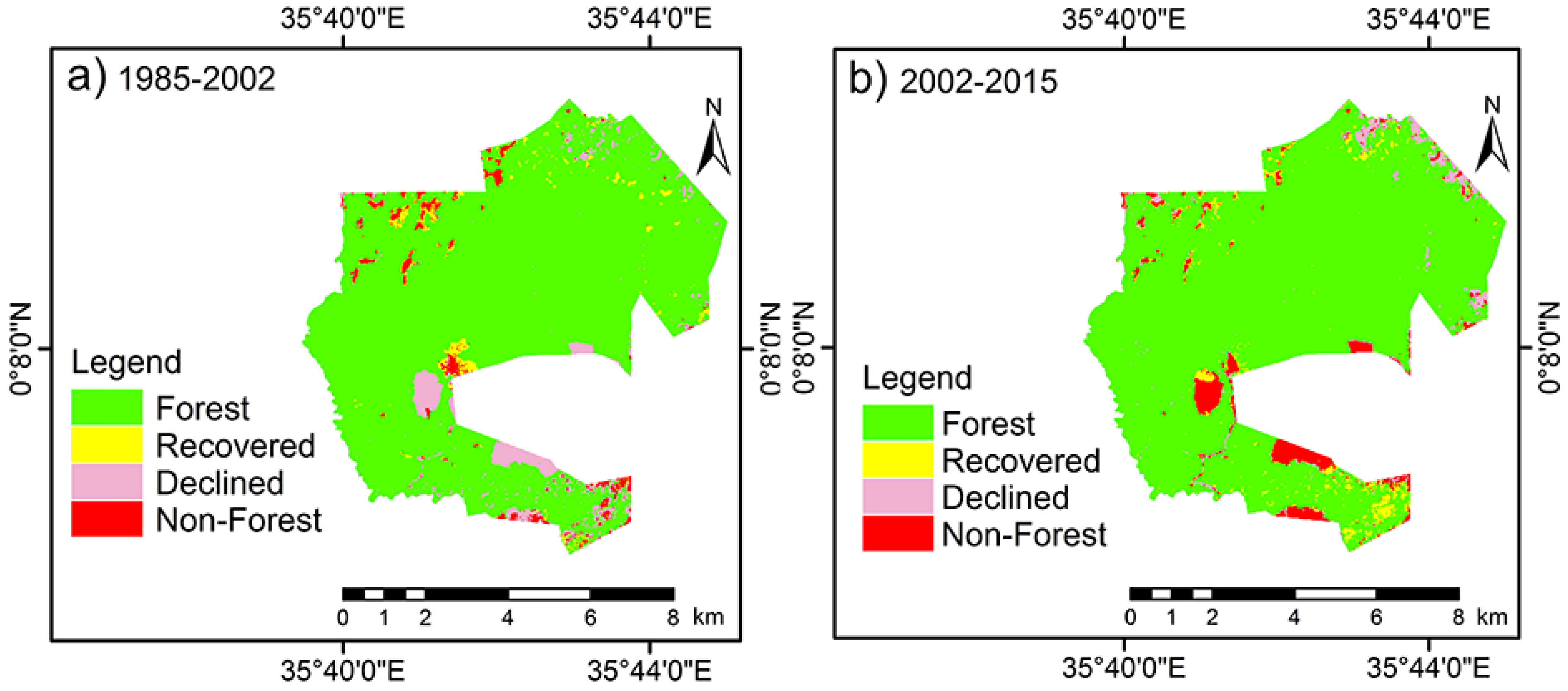 Forest-Cover Change and Participatory Forest Management of the Lembus ...