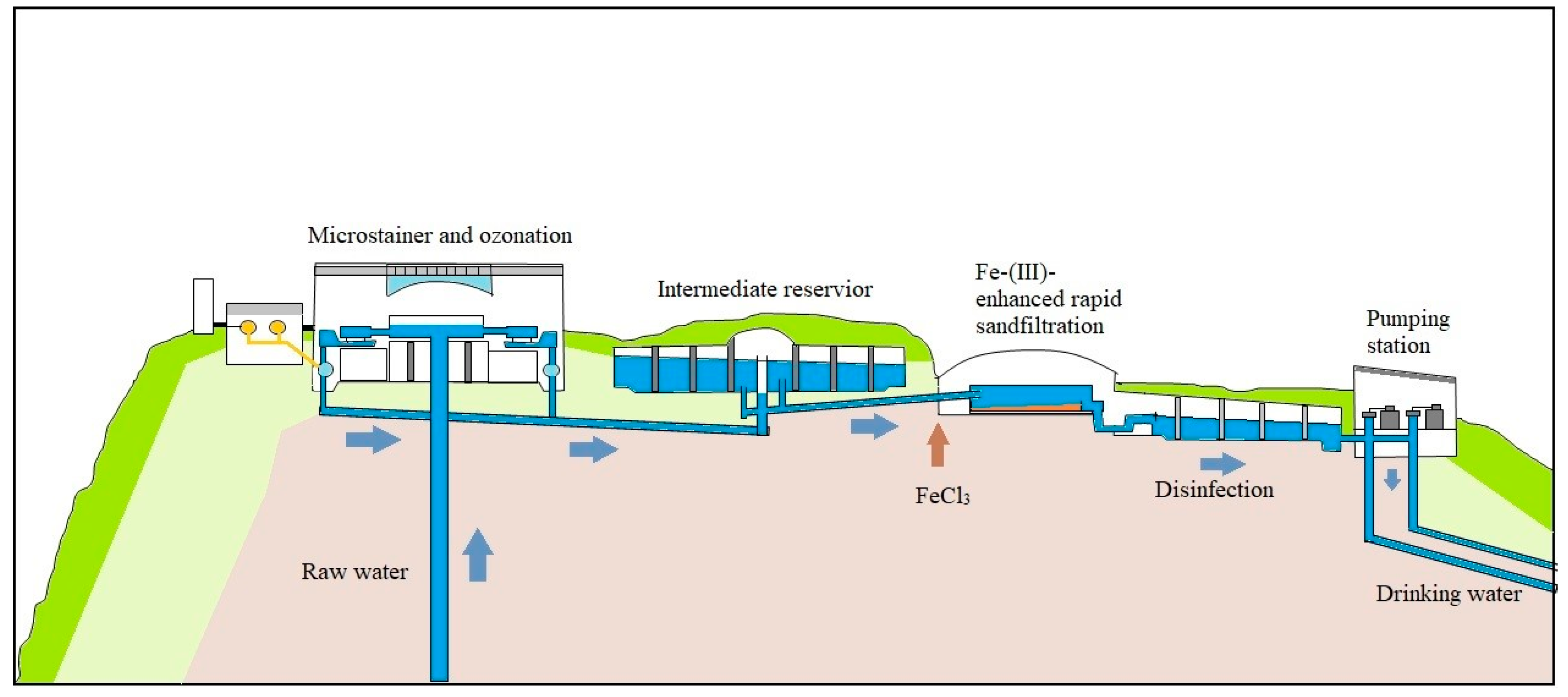 Exploration of Ferrate(VI) Potential in Treating Lake Constance Water