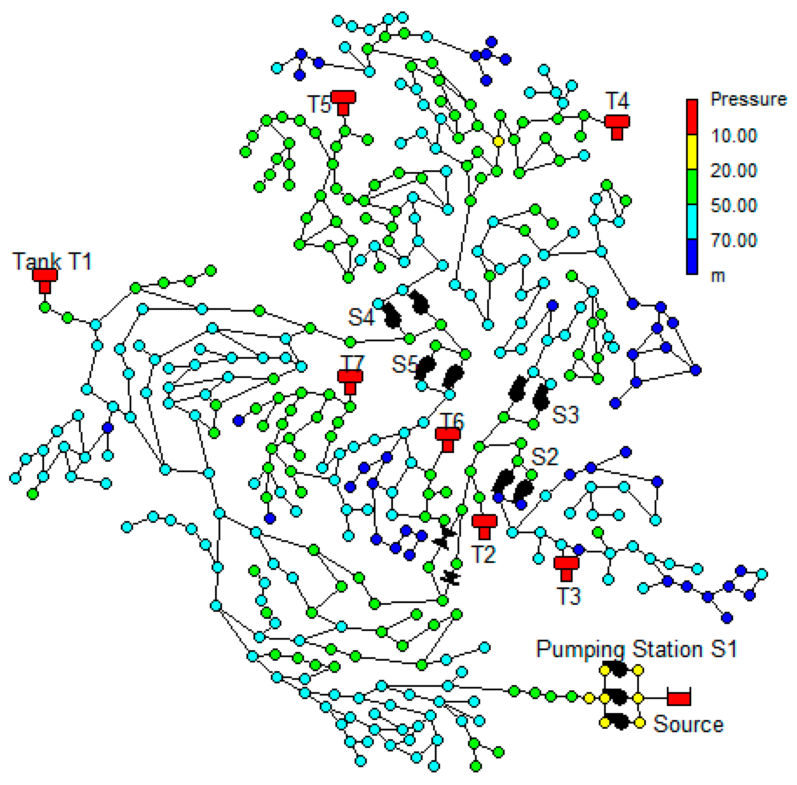 Pressure-Driven Simulation of Water Distribution Networks: Searching ...