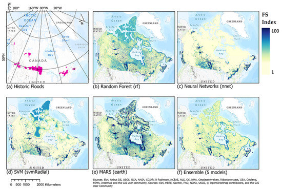 Prediction and Classification of Flood Susceptibility Based on Historic ...