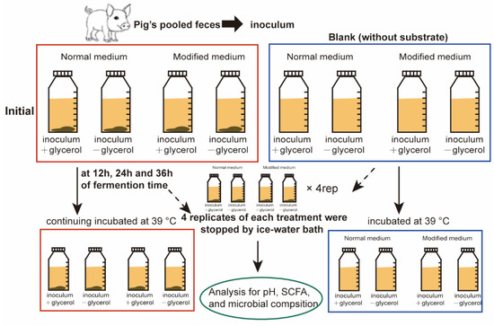 Supplementing Glycerol to Inoculum Induces Changes in pH, SCFA Profiles ...