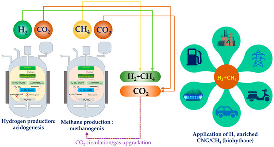 Fermentation | Free Full-Text | Waste-Derived Renewable Hydrogen and Methane: Towards a ...