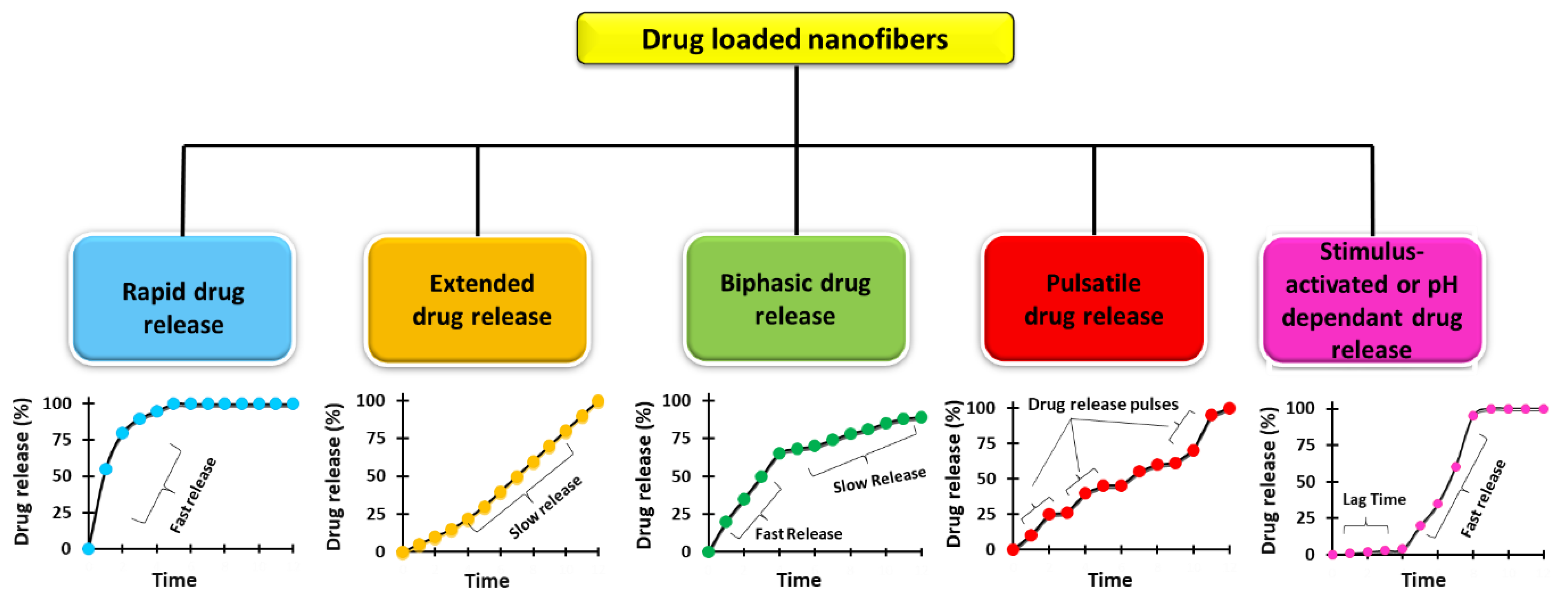 Nanofibres in Drug Delivery Applications