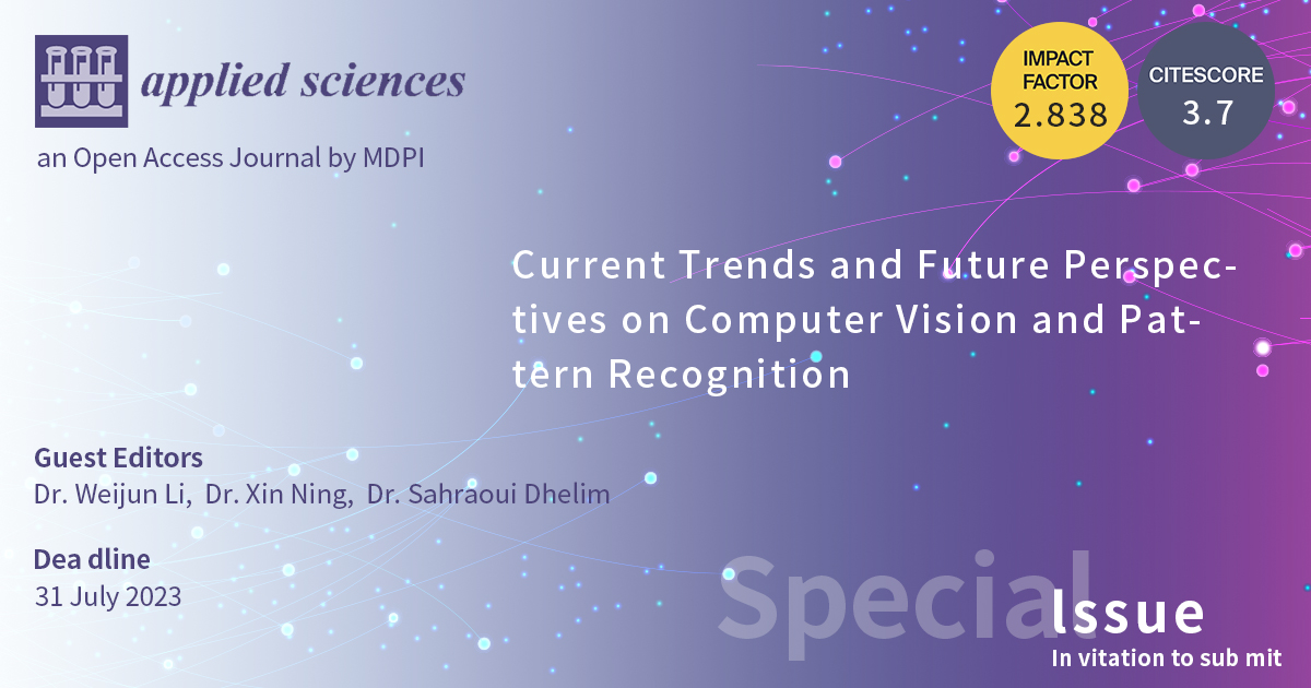 Applied Sciences | Special Issue : Current Trends and Future ...