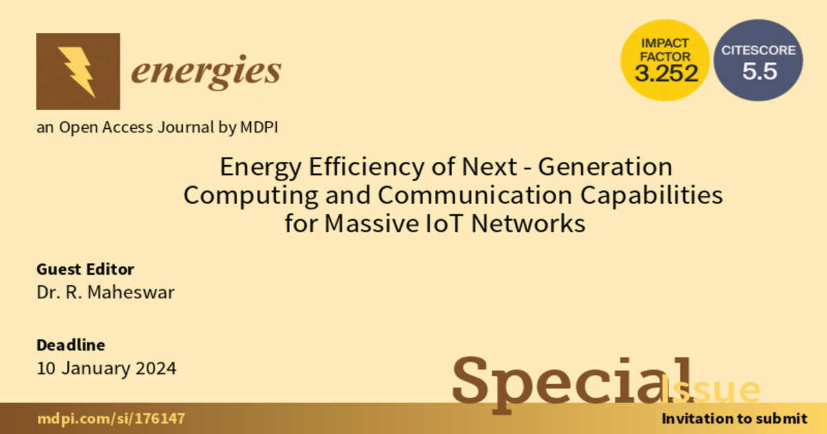 Energies | Special Issues