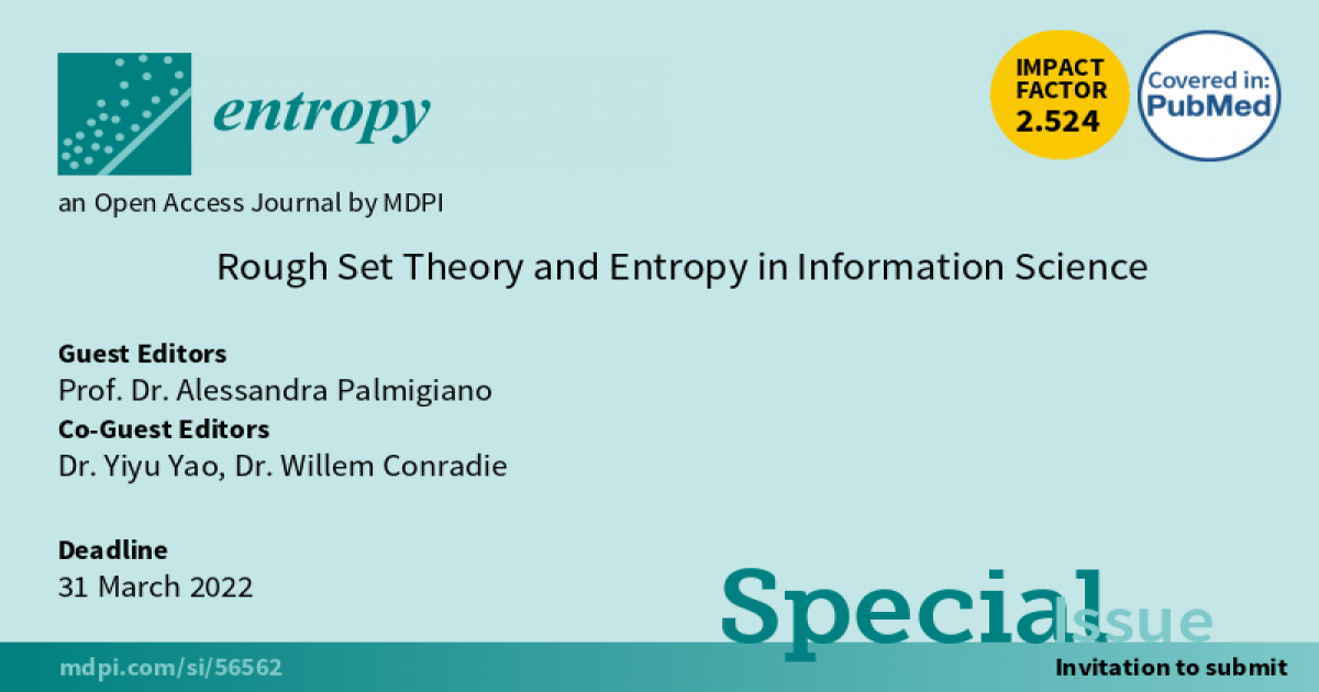 Entropy | Special Issues