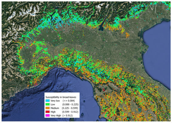 Defining Wildfire Susceptibility Maps in Italy for Understanding ...