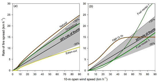 Wildfire Rates of Spread in Grasslands under Critical Burning Conditions