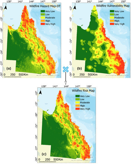 Geospatial Wildfire Risk Assessment from Social, Infrastructural and ...