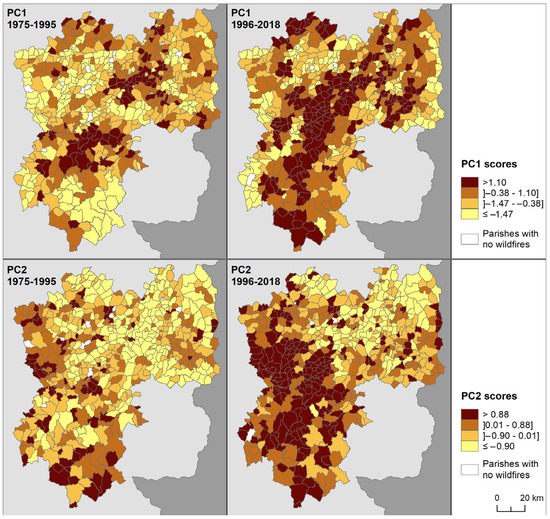 Recent Trends in Fire Regimes and Associated Territorial Features in a ...
