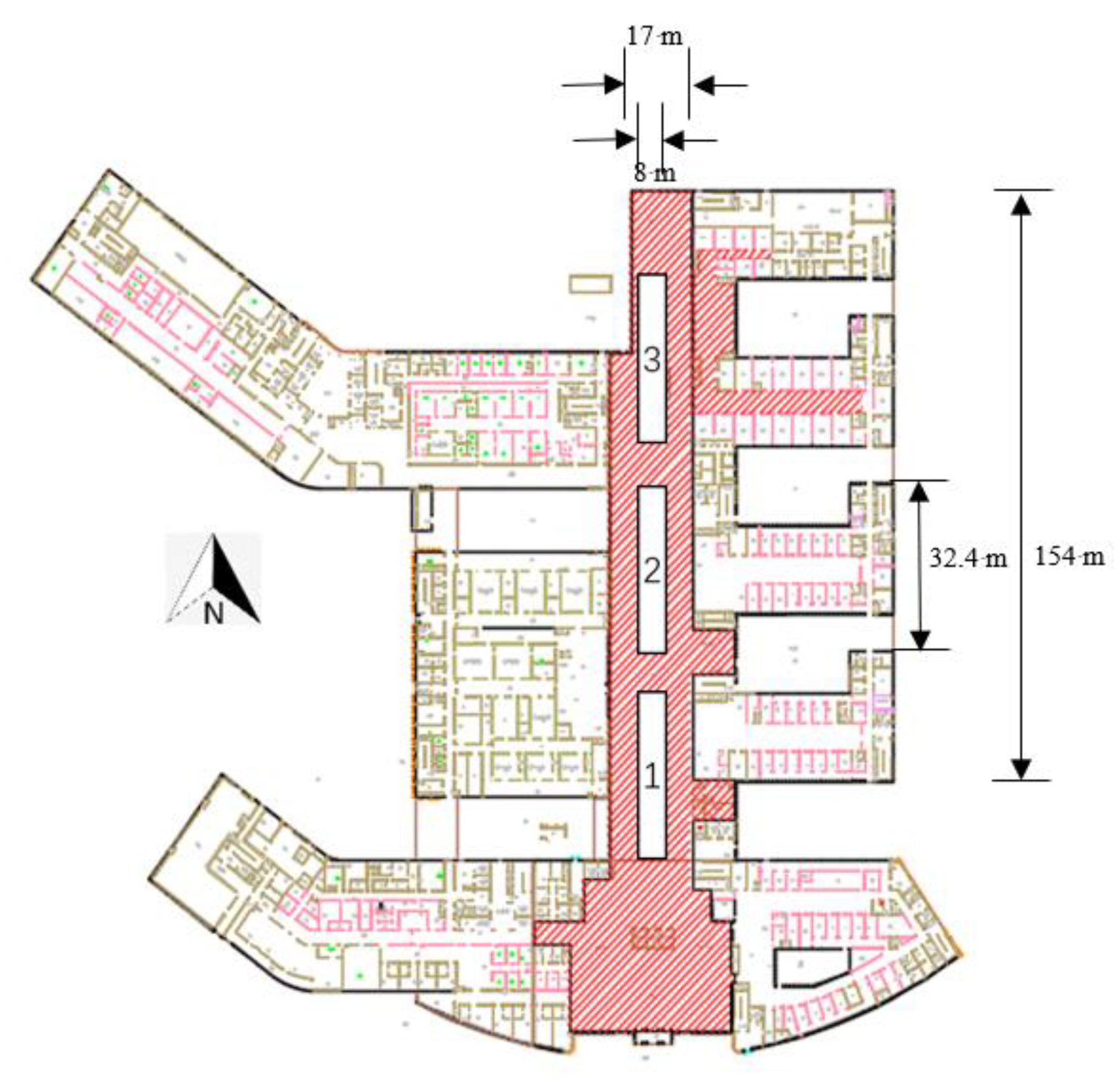 Numerical Simulation on Smoke Temperature Distribution in a Large ...