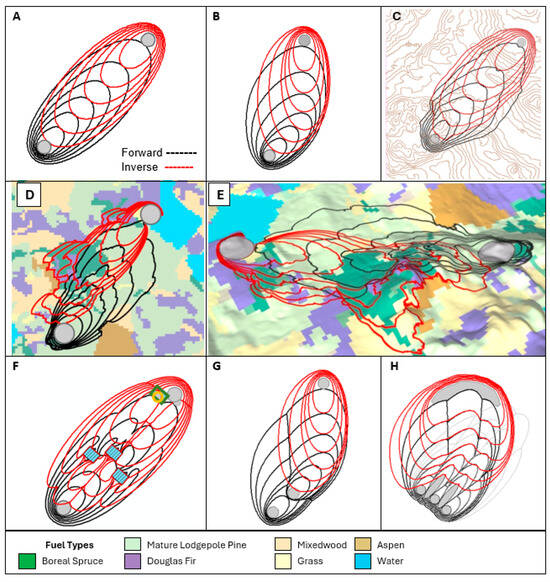 Mapping Variable Wildfire Source Areas Through Inverse Modeling