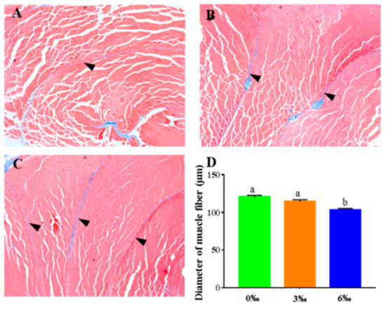 Slight Increases in Salinity Improve Muscle Quality of Grass Carp ...