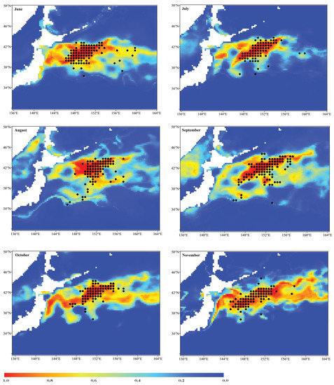 Fishes | Free Full-Text | Spatio-Temporal Variations in the Potential Habitat Distribution of ...