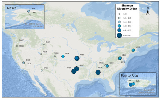 Spatial Patterns in Fish Assemblages across the National Ecological ...