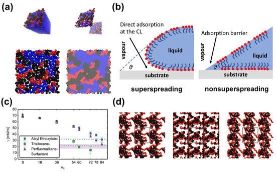 Molecular Dynamics Simulation of the Superspreading of Surfactant-Laden ...