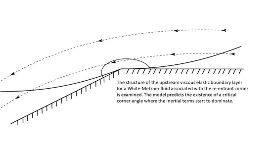 Fluids | Free Full-Text | Re-Entrant Corner for a White-Metzner Fluid