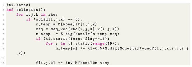 Fluids | Free Full-Text | Taichi-LBM3D: A Single-Phase and Multiphase ...