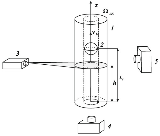 Motion of a Light Free Sphere and Liquid in a Rotating Vertical ...