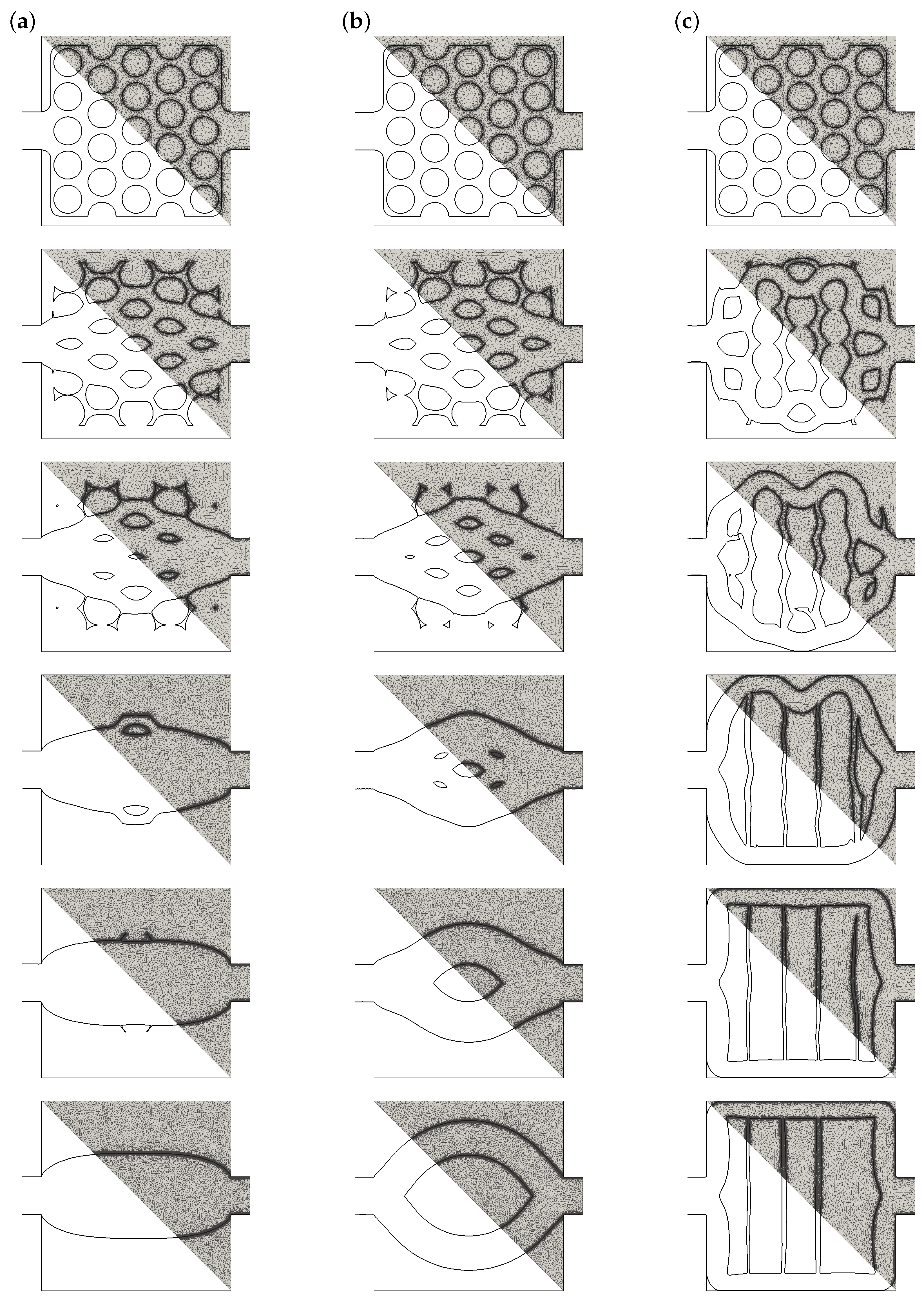 Fluids | Free Full-Text | Multi-Objective Topology Optimization of Conjugate Heat Transfer Using ...