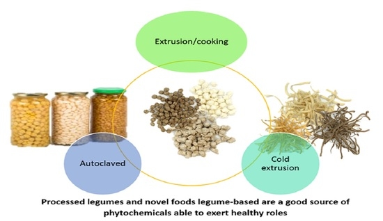Foods | Free Full-Text | Autoclaved and Extruded Legumes as a Source of ...