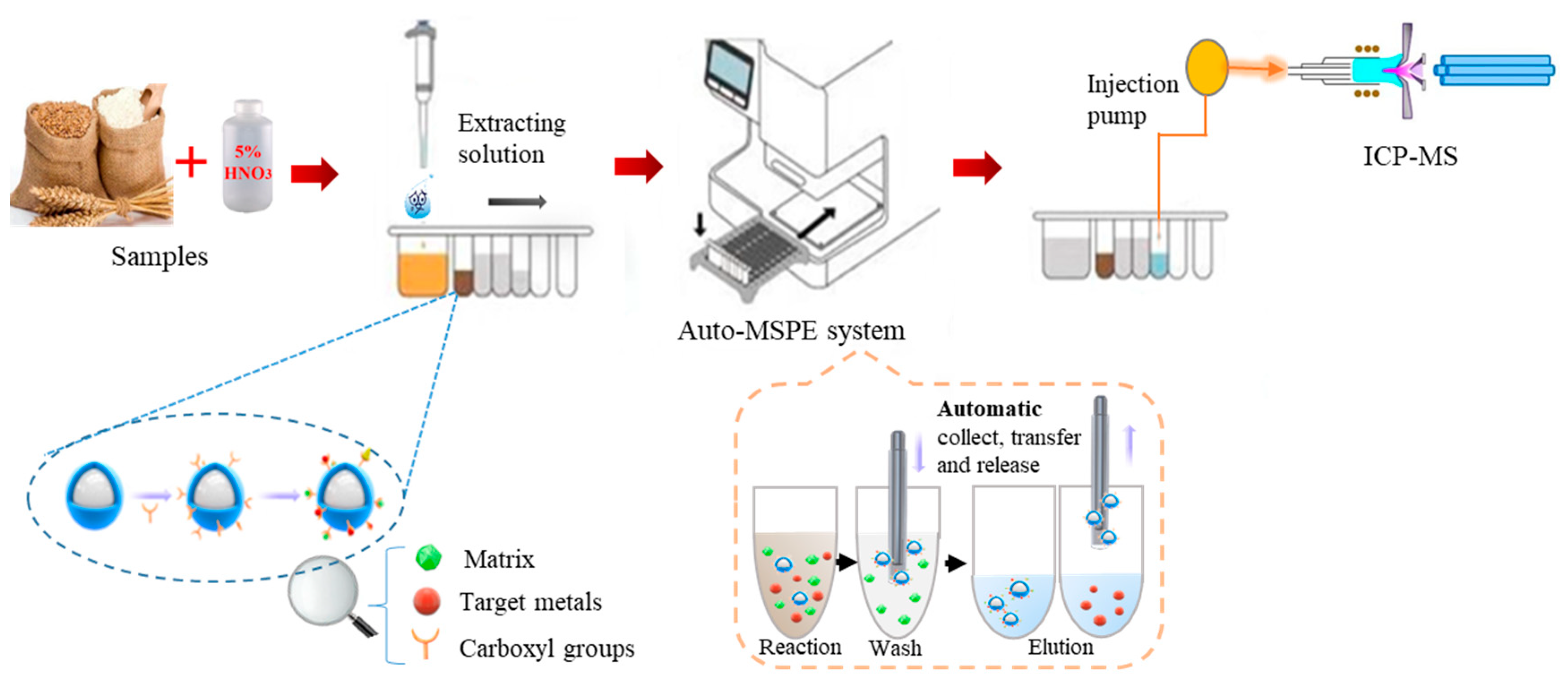 Automated and Rapid Easy-to-Use Magnetic Solid-Phase Extraction System for Five Heavy Metals in ...