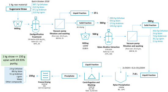 Sugarcane Straw as a Source of Arabinoxylans: Optimization and Economic ...
