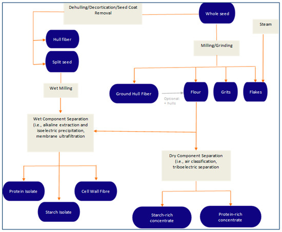 Yellow Field Pea Protein (Pisum sativum L.): Extraction Technologies ...