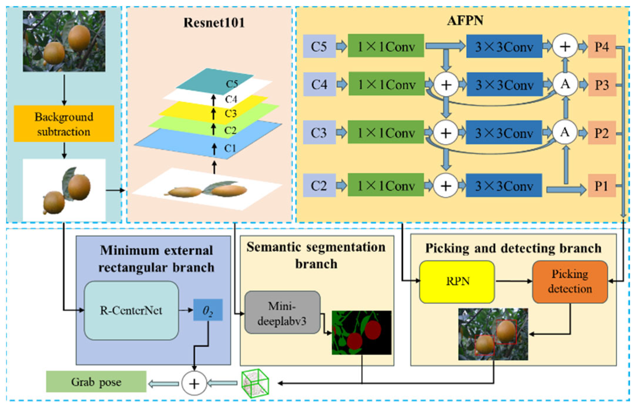 Monocular Pose Estimation Method for Automatic Citrus Harvesting Using Semantic Segmentation and ...