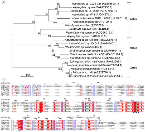 Characterization of a Novel Acid-Stable Chitosanase from Lentinula ...