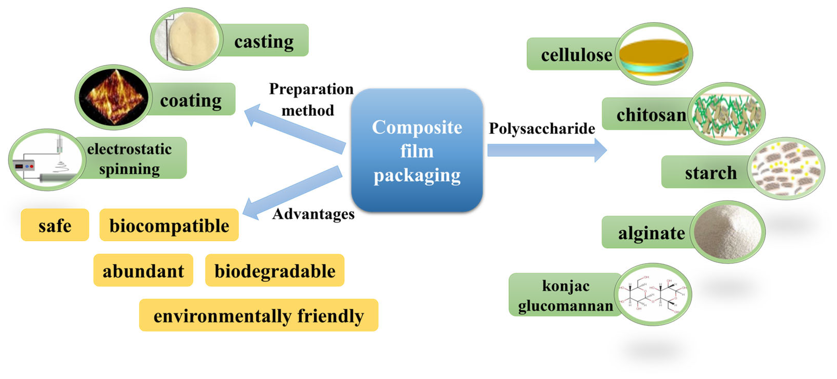Polysaccharide-Based Composite Films: Promising Biodegradable Food ...