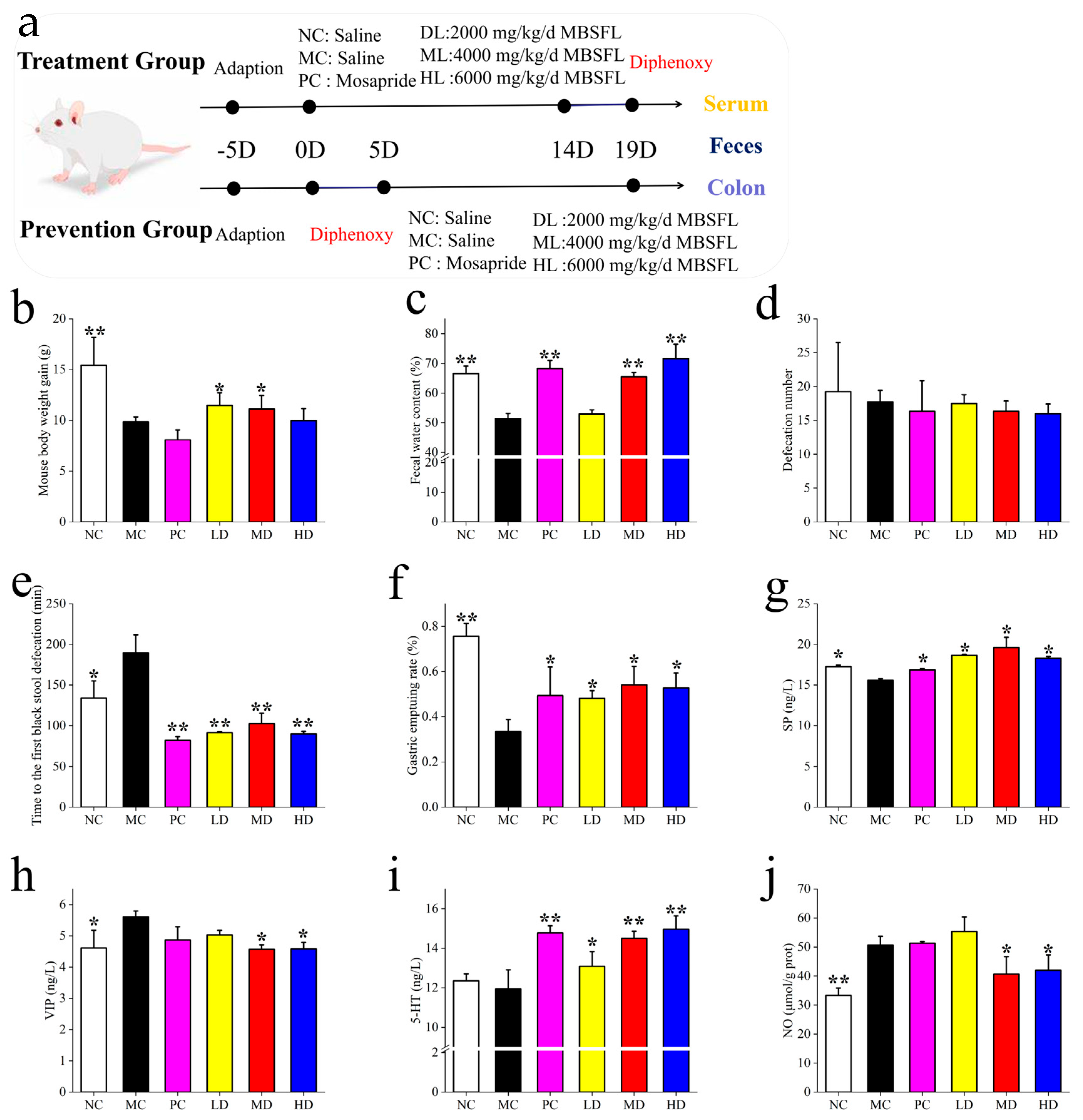 Mung Bean Starch-Derived Fermented Liquid Alleviates Constipation via 5 ...