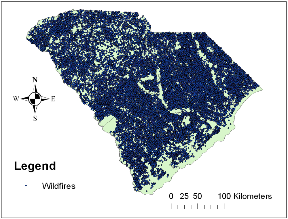Geospatial Analysis Application to Forecast Wildfire Occurrences in ...