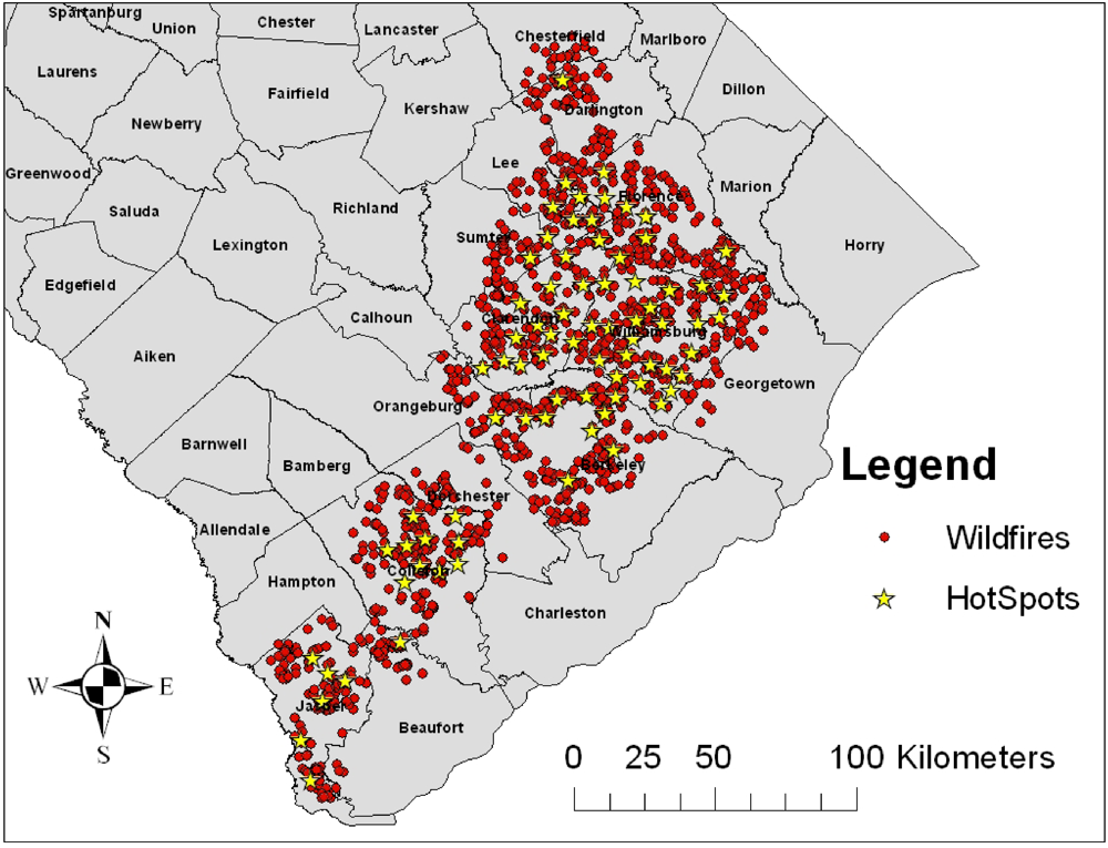 Geospatial Analysis Application to Forecast Wildfire Occurrences in ...