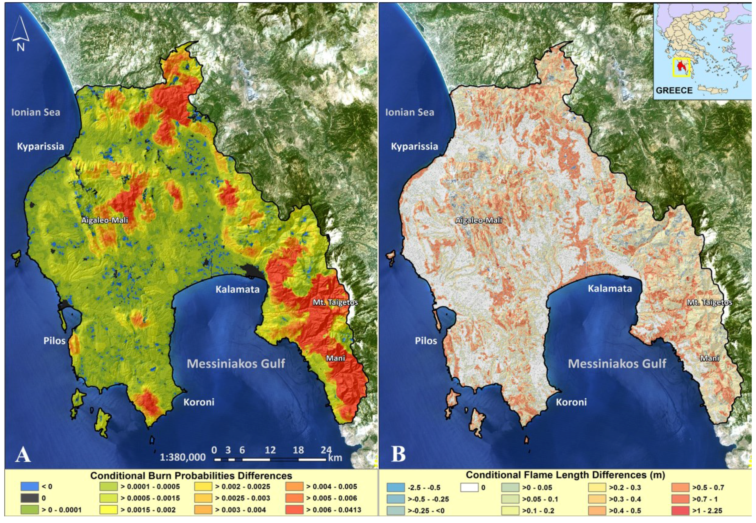 Effect of Climate Change Projections on Forest Fire Behavior and Values ...