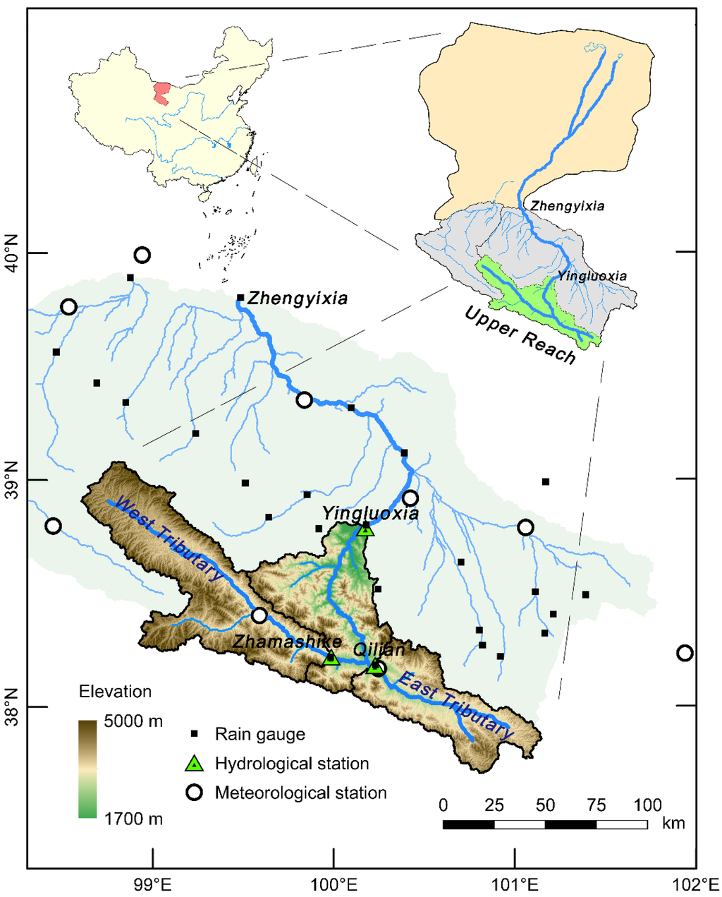 Modeling Ecohydrological Processes and Spatial Patterns in the Upper ...