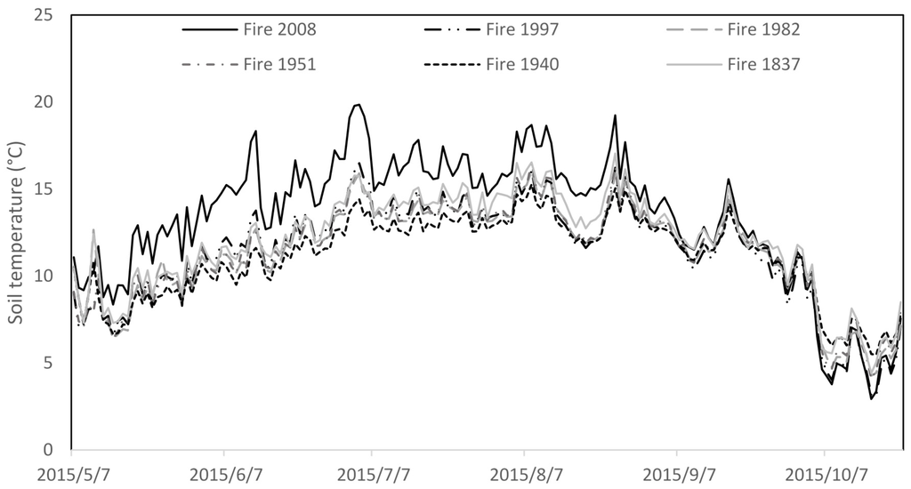 How Time since Forest Fire Affects Stand Structure, Soil Physical ...