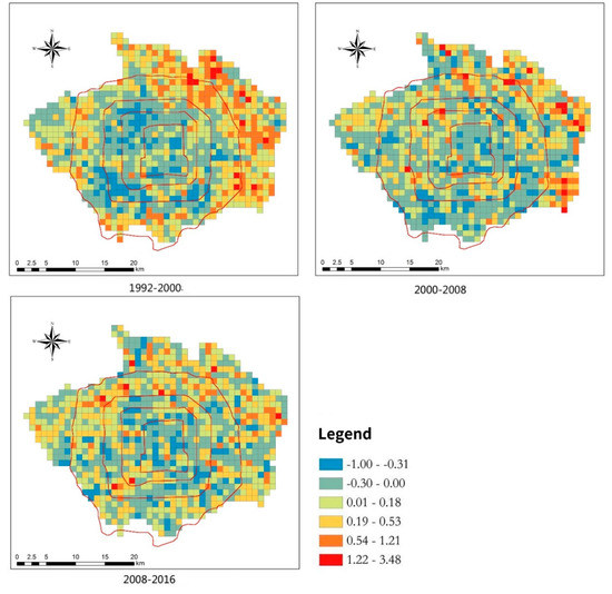 Urban Green Space Fragmentation and Urbanization: A Spatiotemporal ...