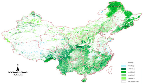 Assessing and Mapping Forest Landscape Quality in China