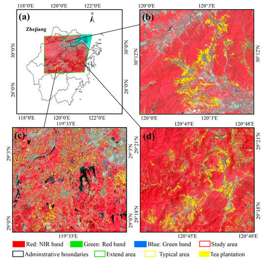 Mapping the Spatial Distribution of Tea Plantations Using High ...