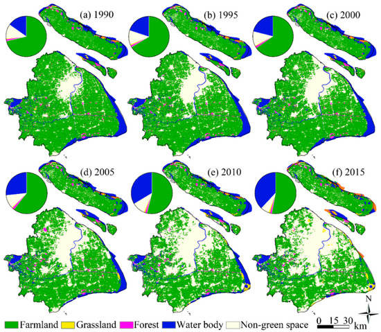 Spatiotemporal Dynamics of Urban Green Space Influenced by Rapid ...