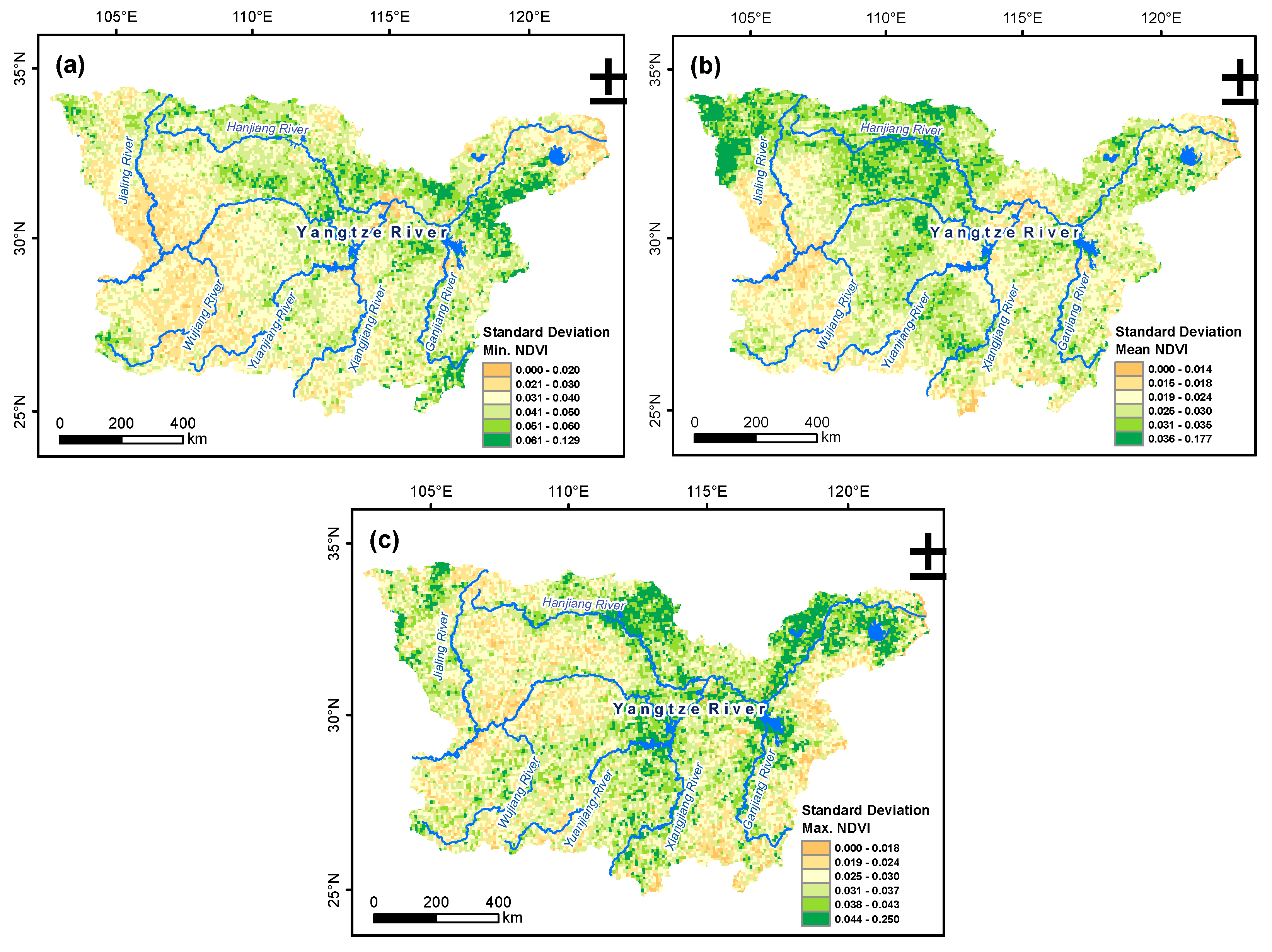 Application of Normalized Difference Vegetation Index (NDVI) for the ...