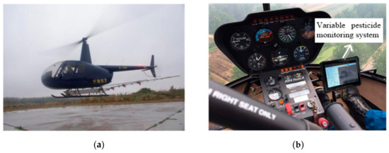 Route Planning of Helicopters Spraying Operations in Multiple Forest Areas