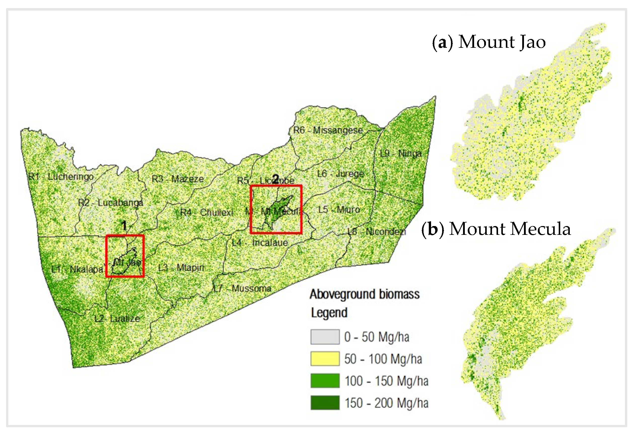Modelling Aboveground Biomass of Miombo Woodlands in Niassa Special ...