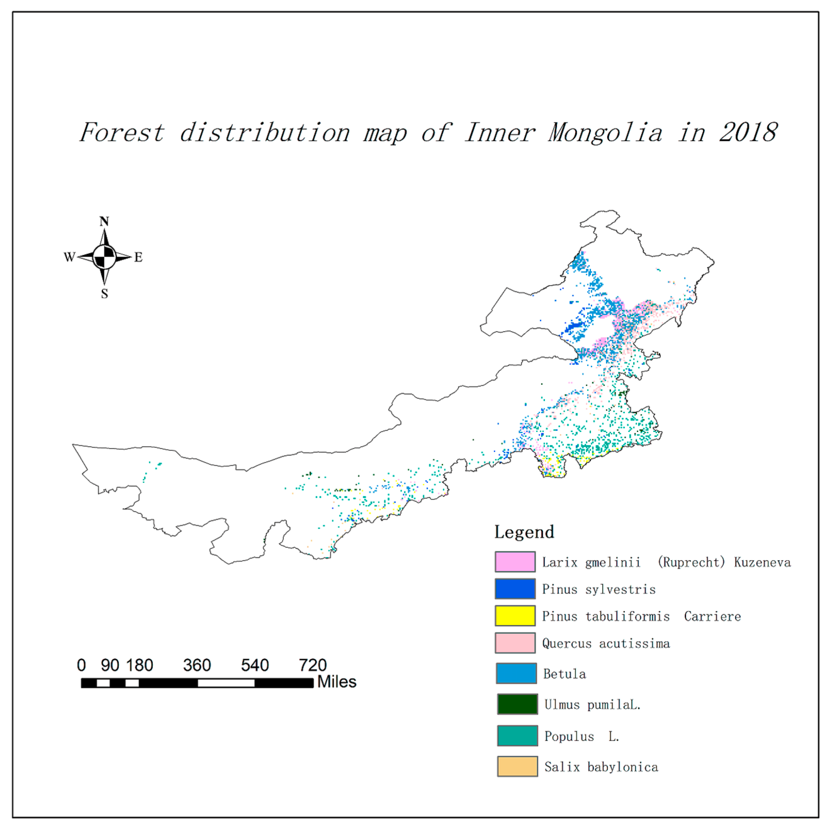 A Study of the Distribution of Forest Density in Inner Mongolia Based ...