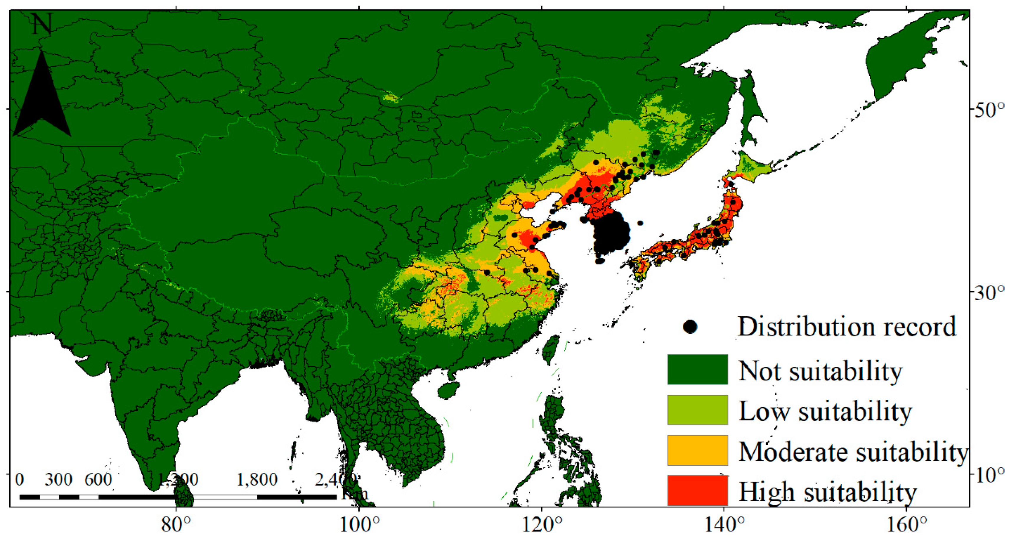 Forests | Free Full-Text | MaxEnt Modeling to Estimate the Impact of Climate Factors on ...