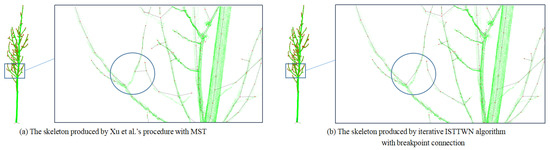 A Novel Algorithm Based on Geometric Characteristics for Tree Branch Skeleton Extraction from ...