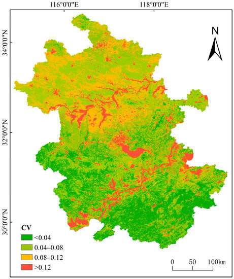 Spatiotemporal Variation of NDVI in Anhui Province from 2001 to 2019 and Its Response to ...